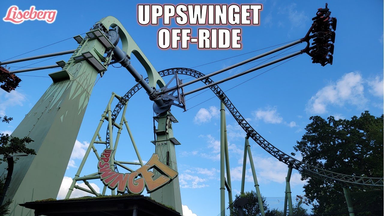 Uppswinget Off-Ride Footage, Liseberg S&S Screamin' Swing on a Hill ...