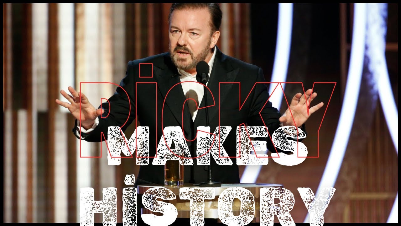 Ricky Gervais Makes History in 10 Minutes - YouTube