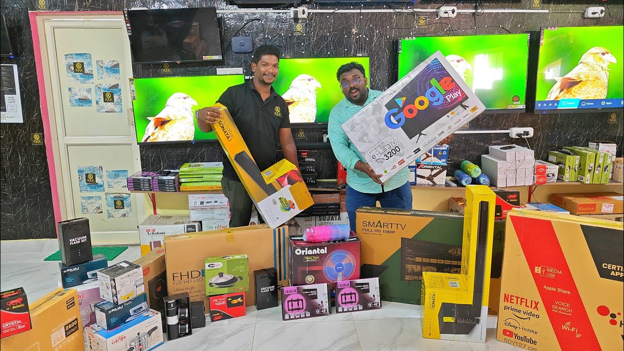 வெறும் ₹3300 முதல் | டிவி வாங்குனா 12 பொருள் Free Offer மேல் Offer ...