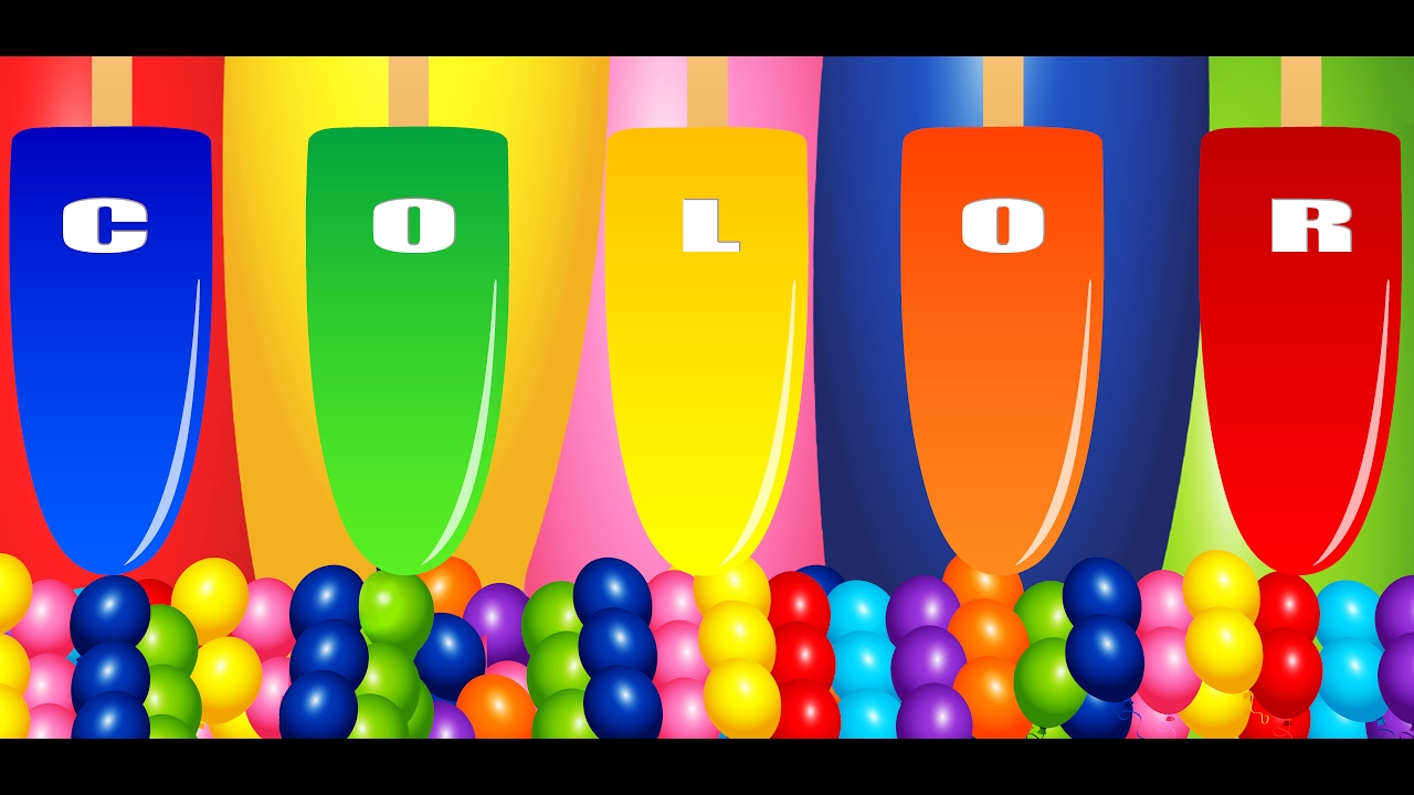 Easy way Color learning video for Toddlers, Children, and Babies ...