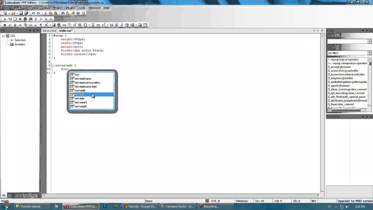 Xhtml And Css Tutorial Part 2 Ids And Classes And Nesting Ta Youtube 6506