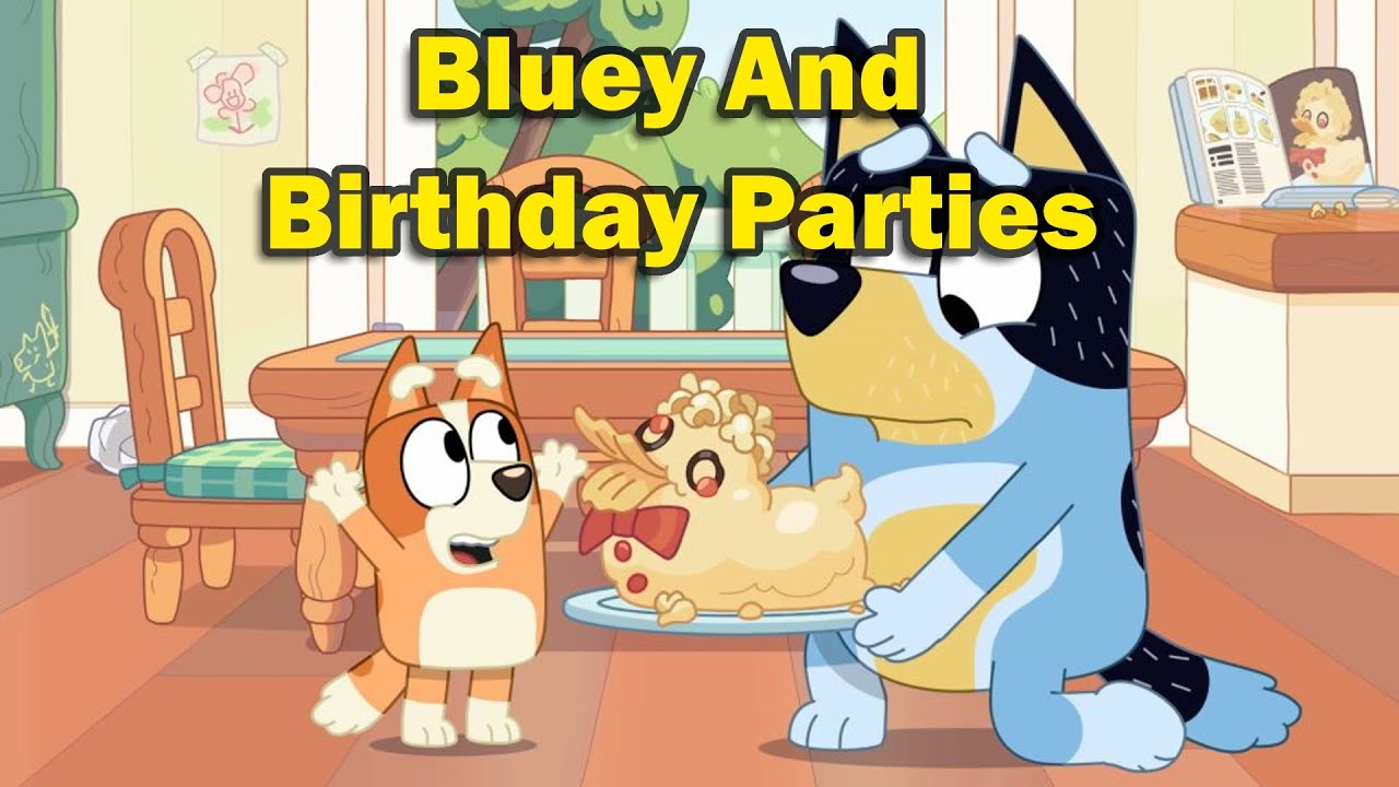 Bluey Is Pretty Fun, Reviewing Kids Games, Kids Bday Parties - YouTube