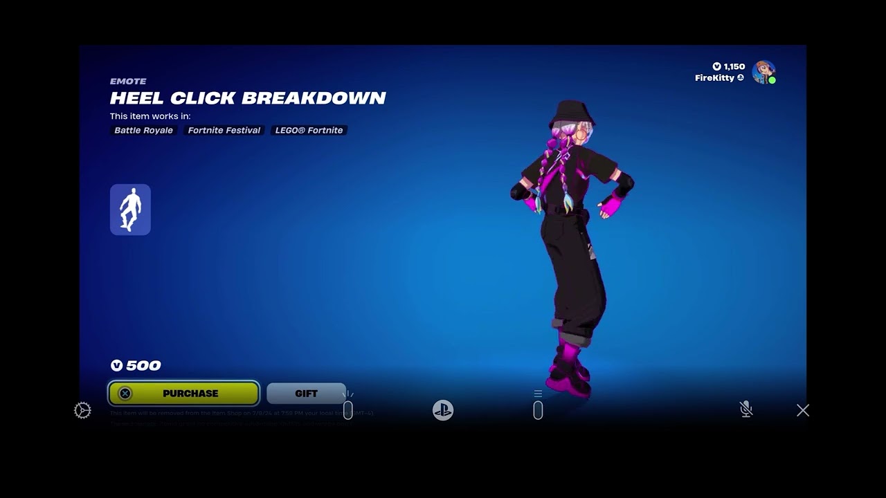HEEL CLICK BREAKDOWN (Music) (Emote)- Fortnite - YouTube