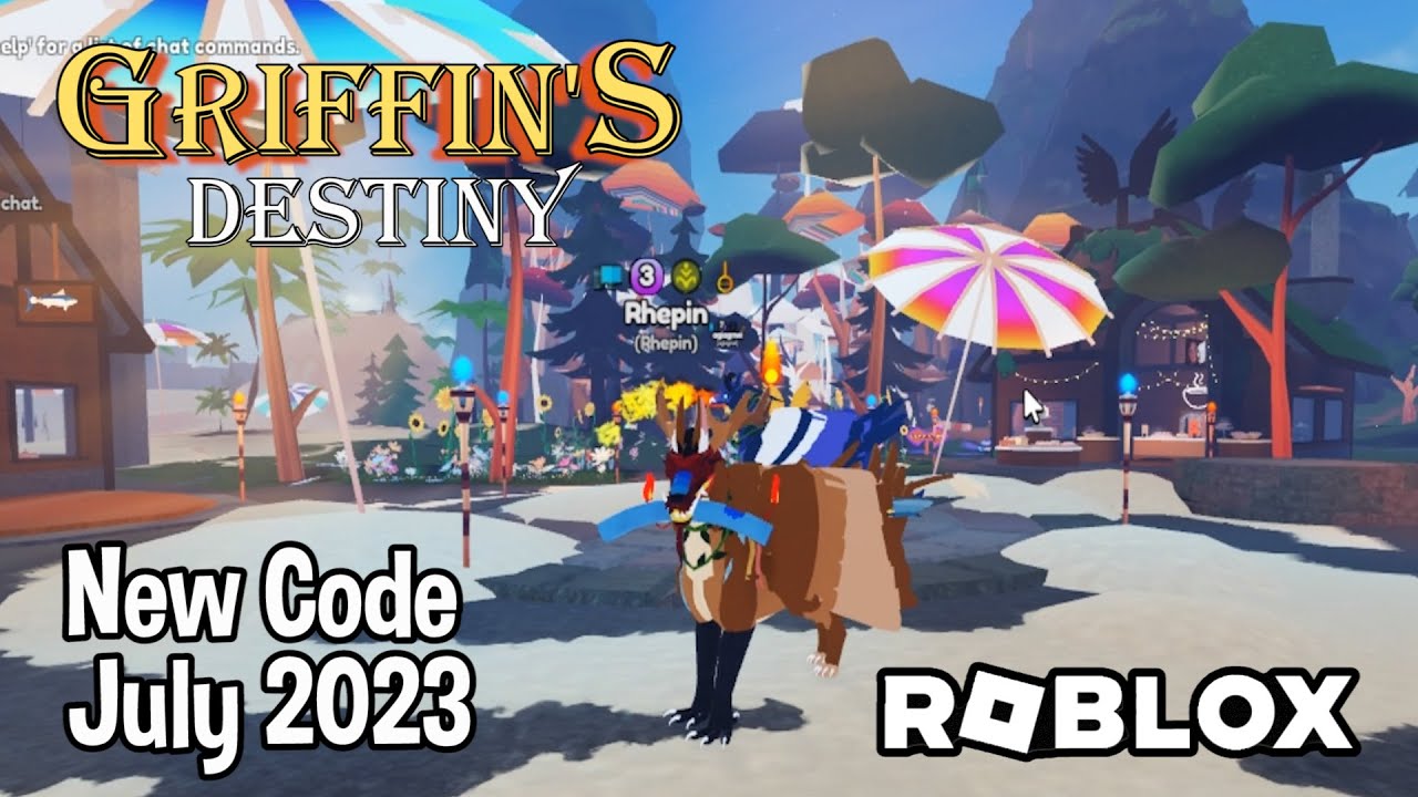 Roblox Griffin's Destiny New Code July 2023 - YouTube