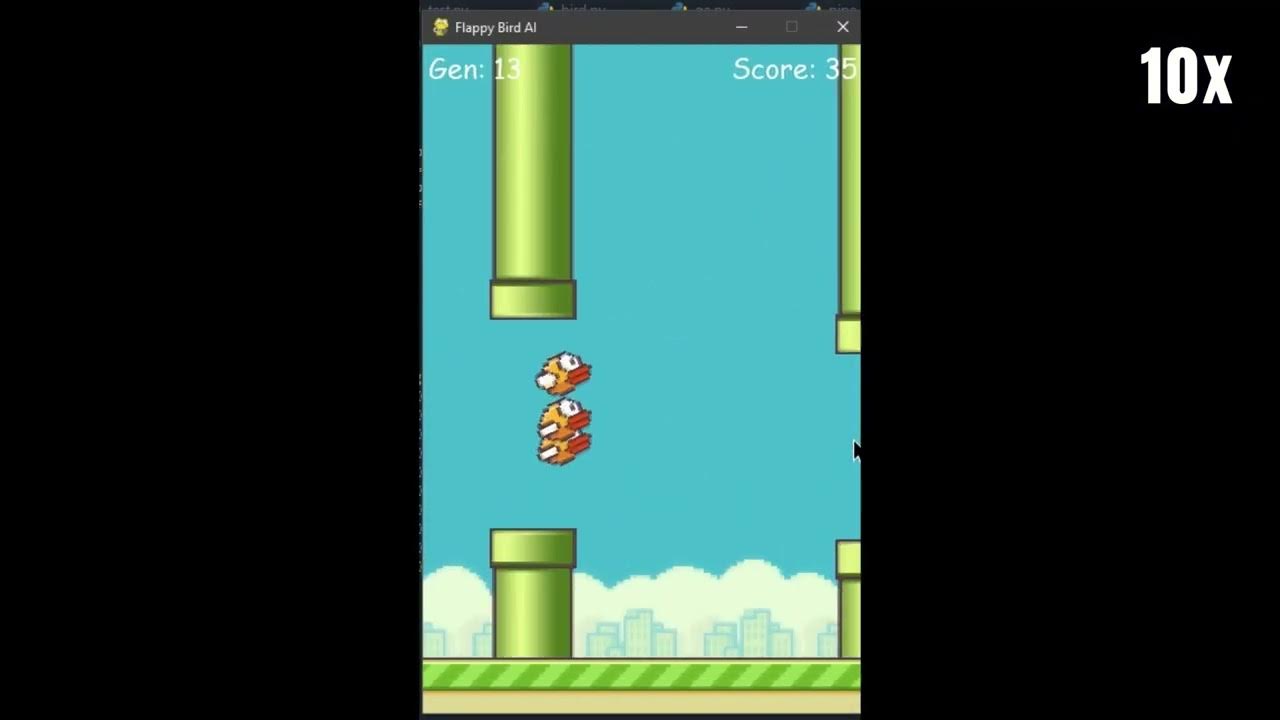 AI Learns To Play Flappy Bird - YouTube