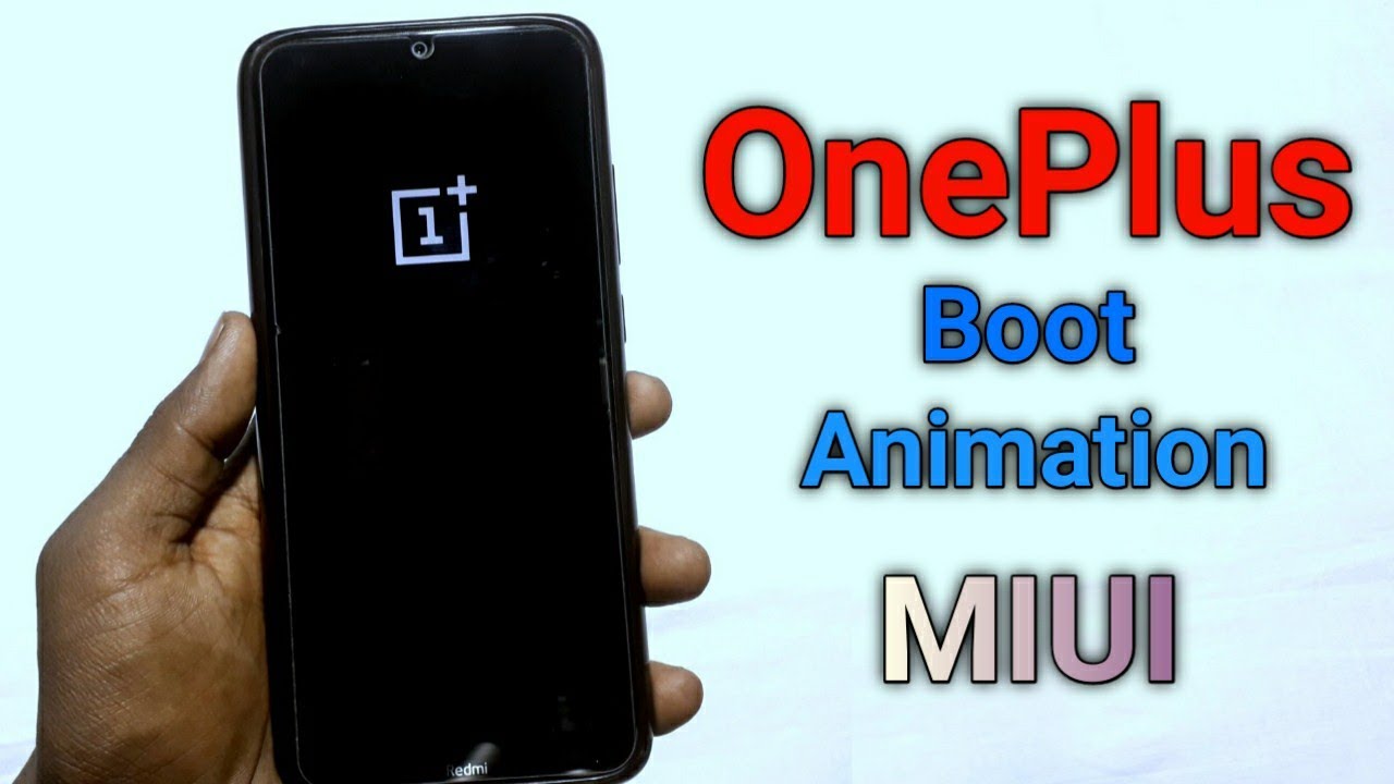 🔥Oxygen OS Boot Animation Themes For MIUI 12 | OnePlus Boot Animation ...
