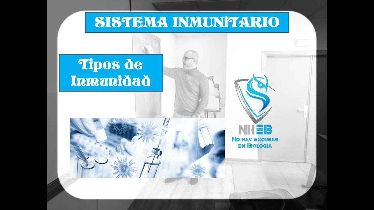 Tipos de Inmunidad: natural y artificial (inmunización) - YouTube