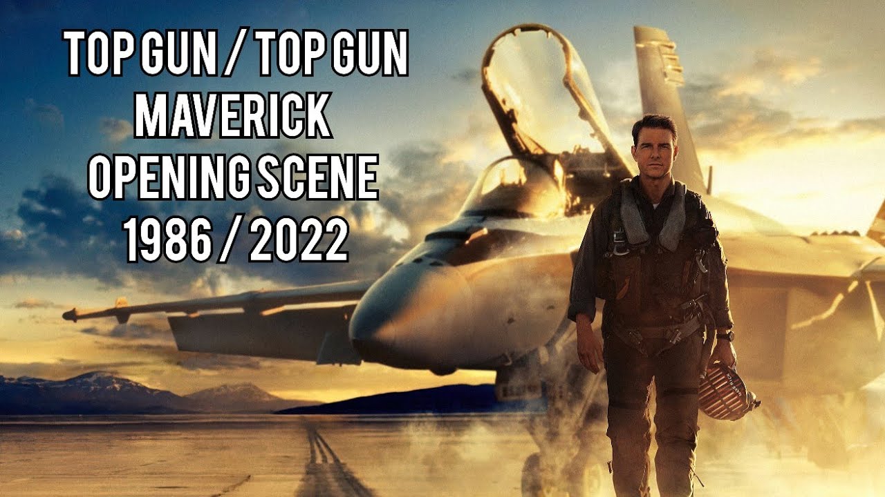 Top Gun / Top Gun Maverick - opening scene 1986 / 2022 - YouTube