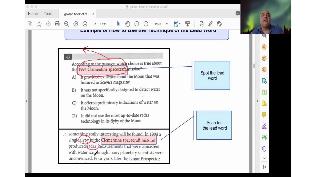 technique of using a lead word - YouTube