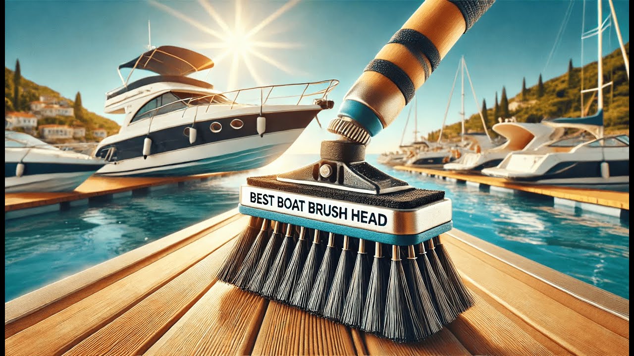 🧽 Shurhold 6" Polystyrene Medium Bristle Deck Brush | Best Boat Brush ...