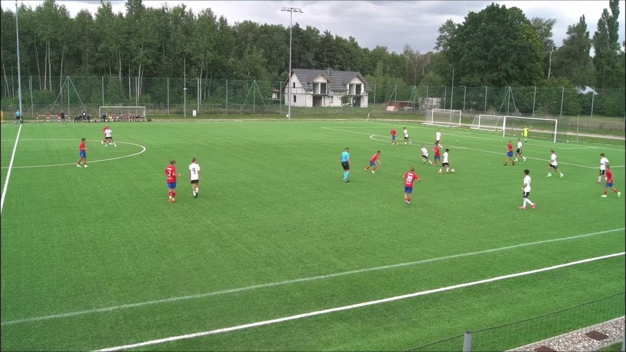 Legia U15 (2009) - Raków Częstochowa 09 sparing lato 2023 r. - YouTube