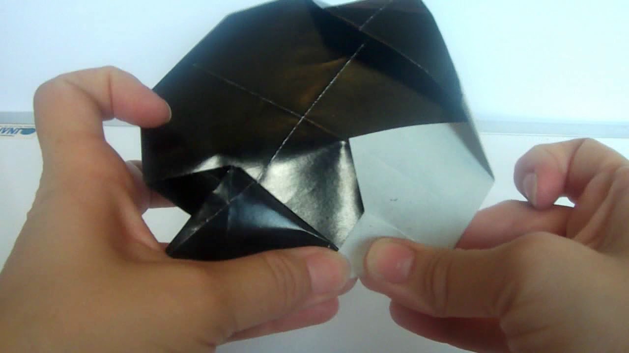 cara de dracula ORIGAMI instagram - YouTube