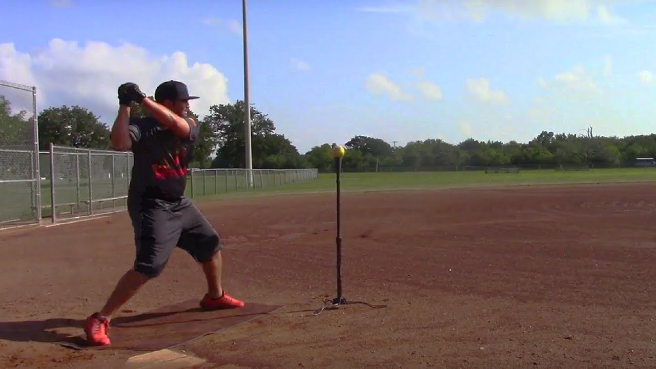 SOFTBALL TEE WORKING PULL SIDE & BACKSIDE GAPS - YouTube
