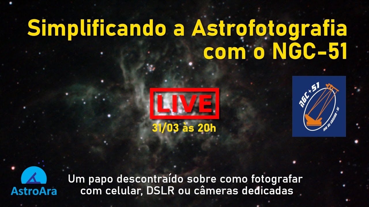 Simplificando a Astrofotografia com o NGC-51 - YouTube