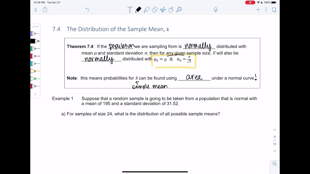 Math 43 section 7.4 example 1 - YouTube
