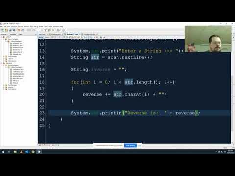 Java Short - Reversing a Simple String - YouTube