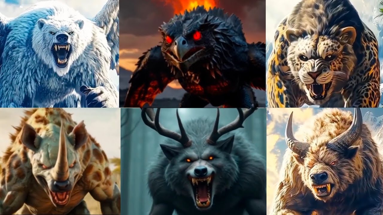 Amazing ANIMAL FUSION HYBRIDS 😱 BEST ANIMAL FUSION || Unbelievable ...