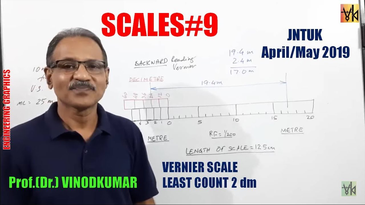 SCALES -9. JNTUK April/May 2019 by Prof. Vinodkumar - YouTube