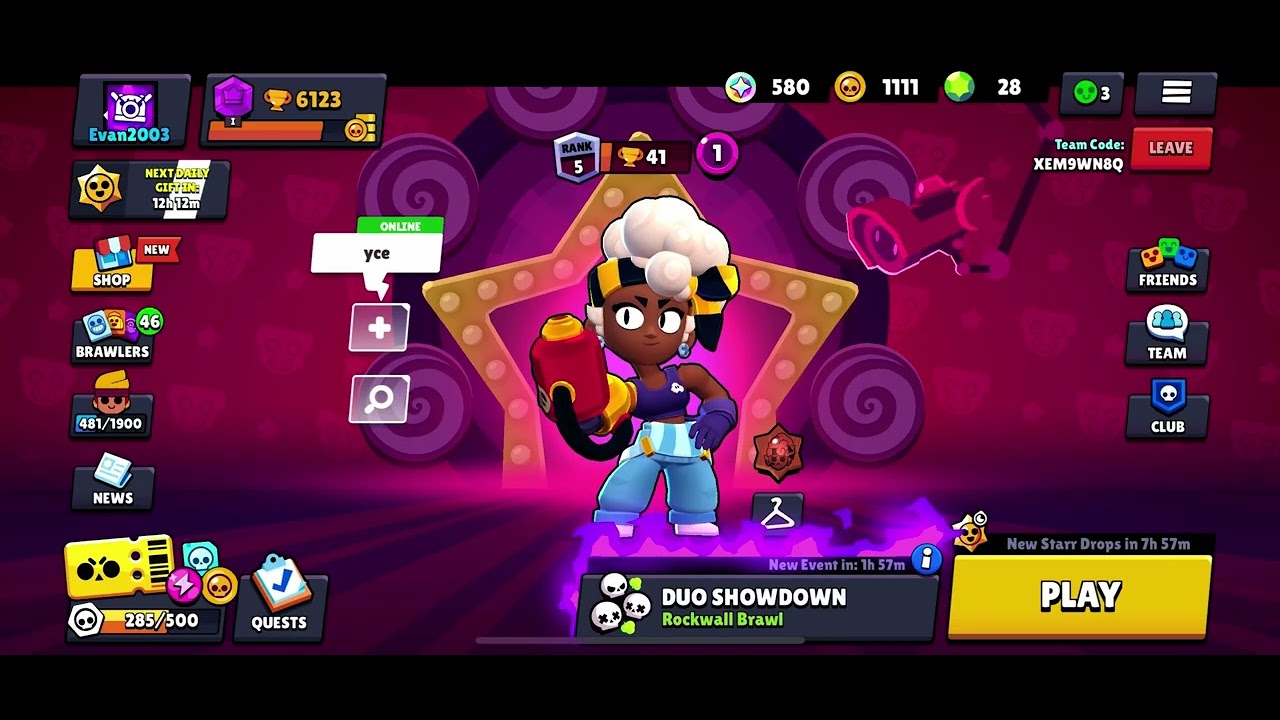 Brawl stars: Star Park Security #brawlstars - YouTube