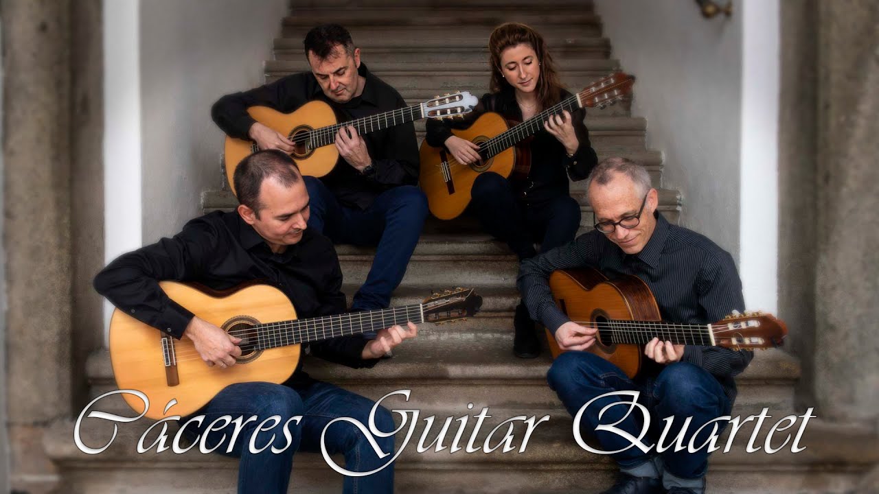Caceres Guitar Quartet - Isaac Albéniz - Granada (Serenata) - I ...