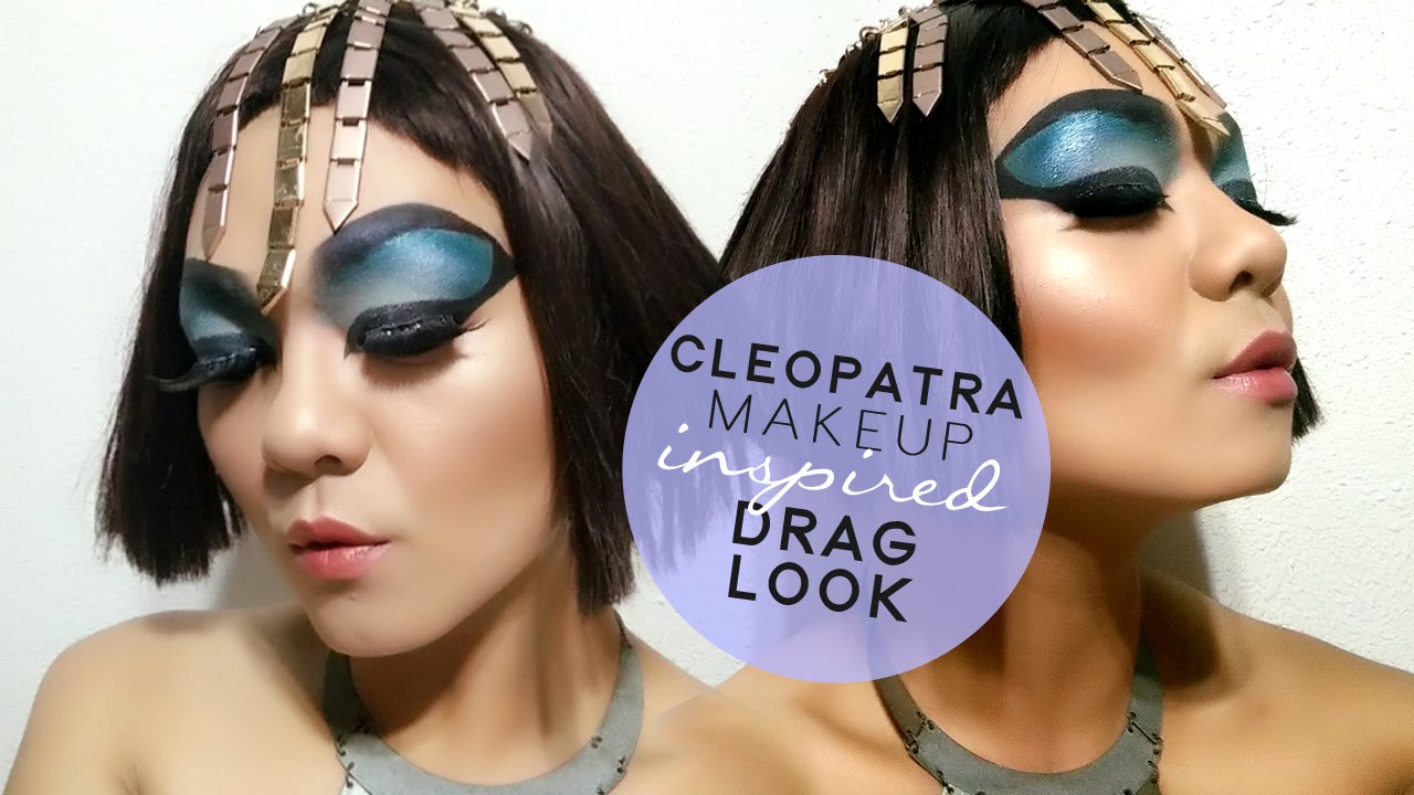 TRANSFORMATION : Cleopatra makeup Inspired drag look - YouTube