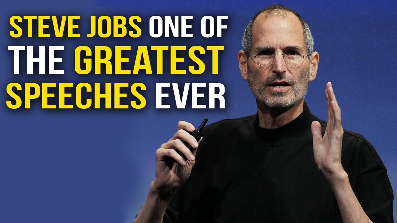STEVE JOBS - ONE OF THE GREATEST SPEECHES EVER | MOTIVATIONAL SPEECH ...