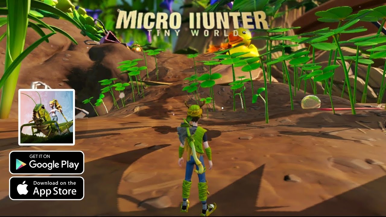 Micro Hunter: Tiny world gameplay GROUND MOBILE (Early Access) android iOS POCO F5 PRO - YouTube