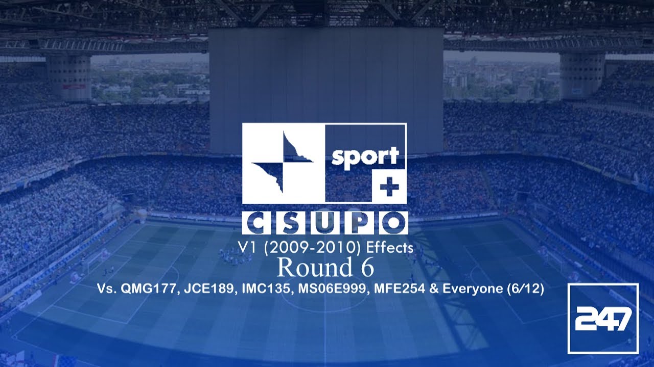 RAI Sport Csupo V1 (2009-10) Effects R6 Vs. QMG177, IMC135, MS06E999 ...