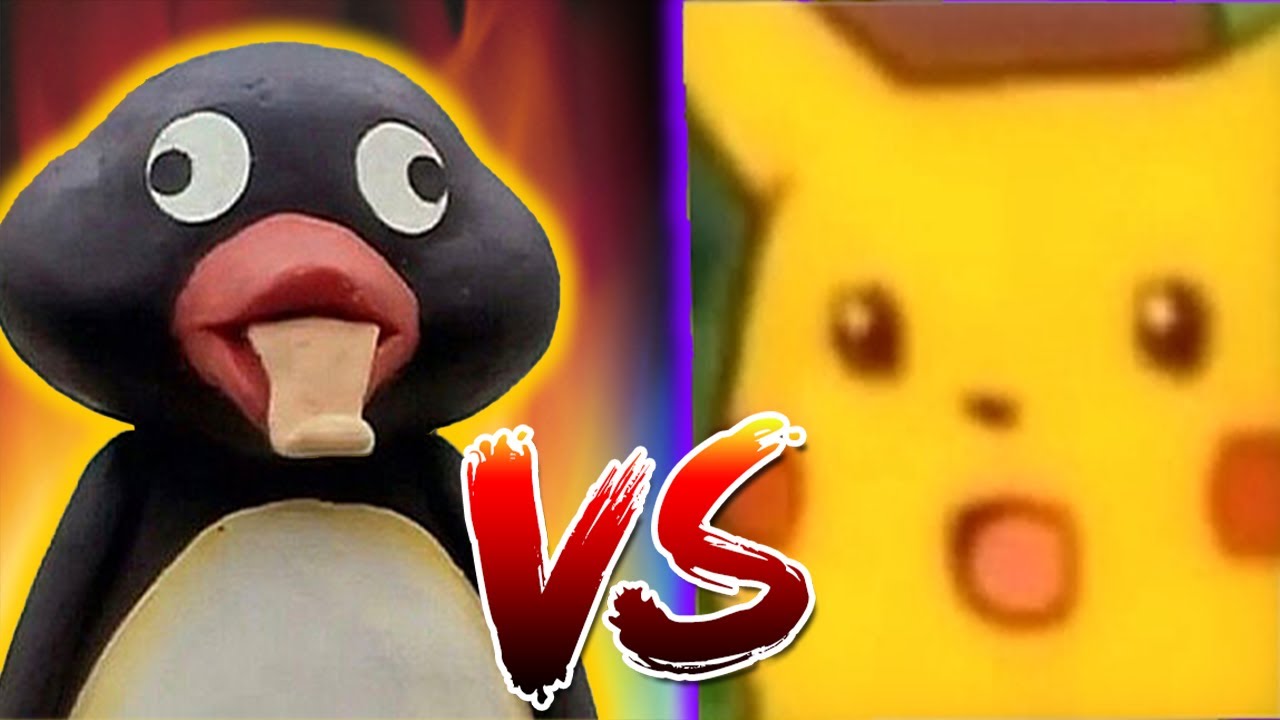 Pingu vs Pikachu - YouTube