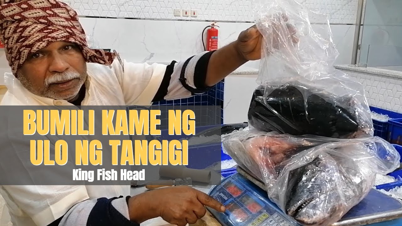 Bumili kame ng ulo ng Tangigi #kingfish #kingfishhead #tangigi - YouTube