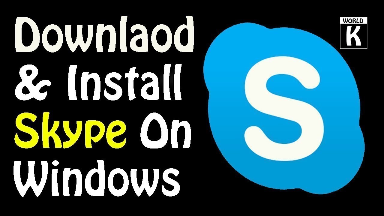 Skype | How to Download and Install Skype on Windows 10 - YouTube