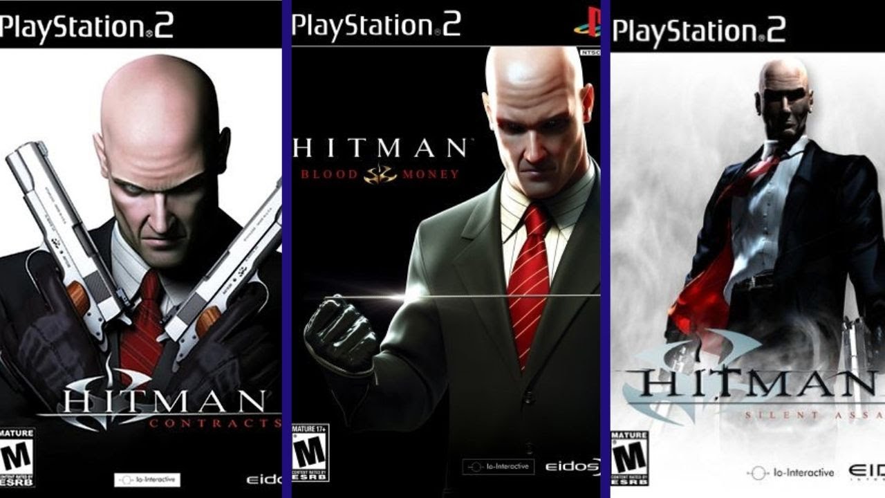 TODOS OS JOGOS DO Hitman DO PLAYSTATION 2 - HITMAN PS2 - YouTube