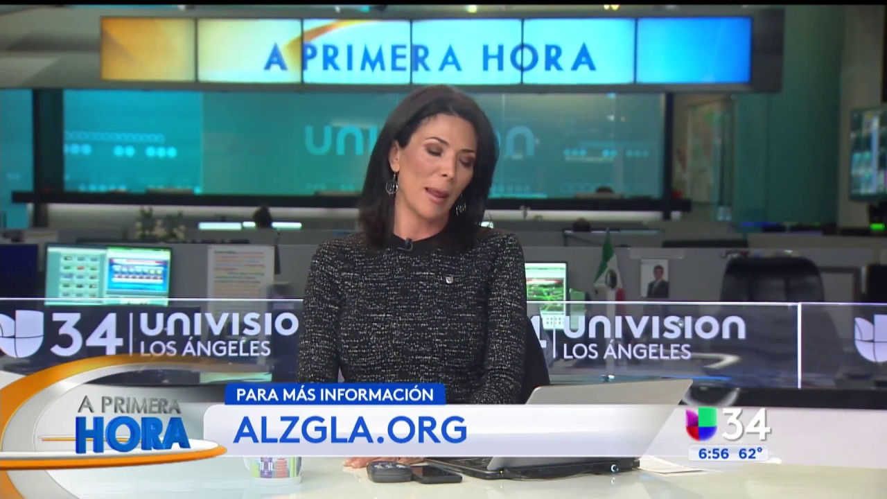 ALZGLA - Gabriela Teissier on Univision - YouTube