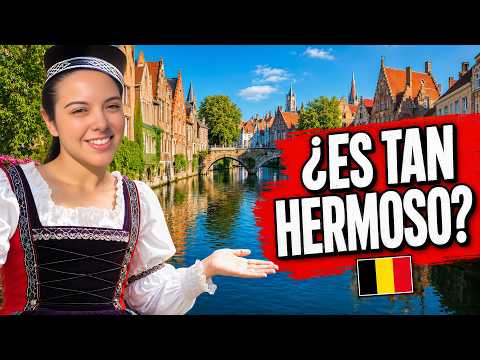 BRUJAS 🇧🇪 ¿REALMENTE PARECE UN CUENTO? TE MOSTRAMOS TODO