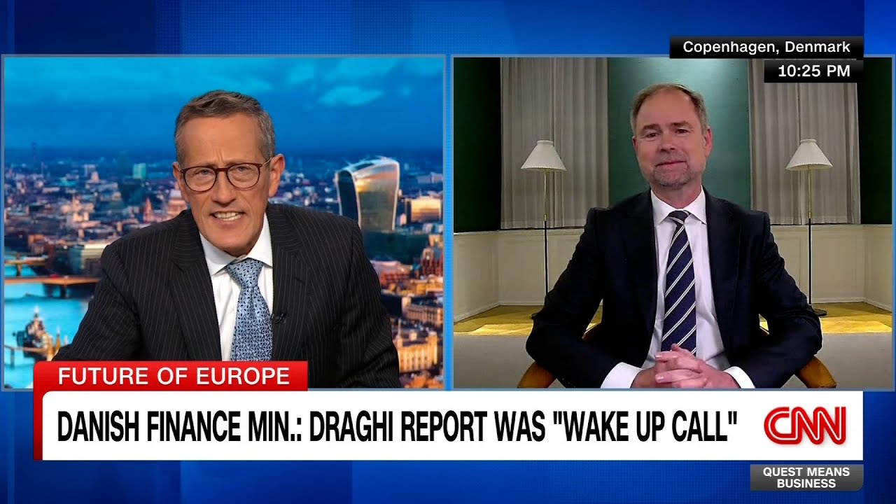 Danish Finance Minister on the EU's Need to Boost Investment - YouTube