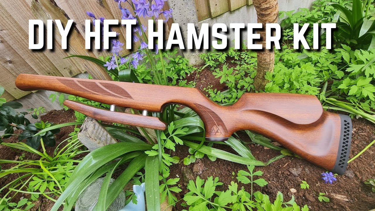 making a custom hft hamster kit /palm rest for competition air rifles ...