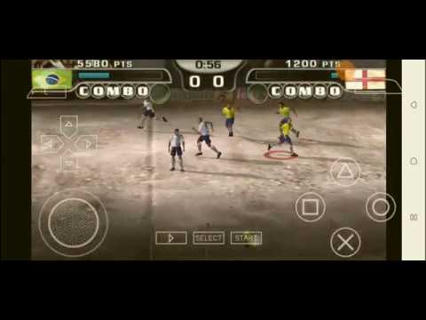 Ronaldinho Vs Wayne roney | FIFA STREET 2 game ppsspp - YouTube