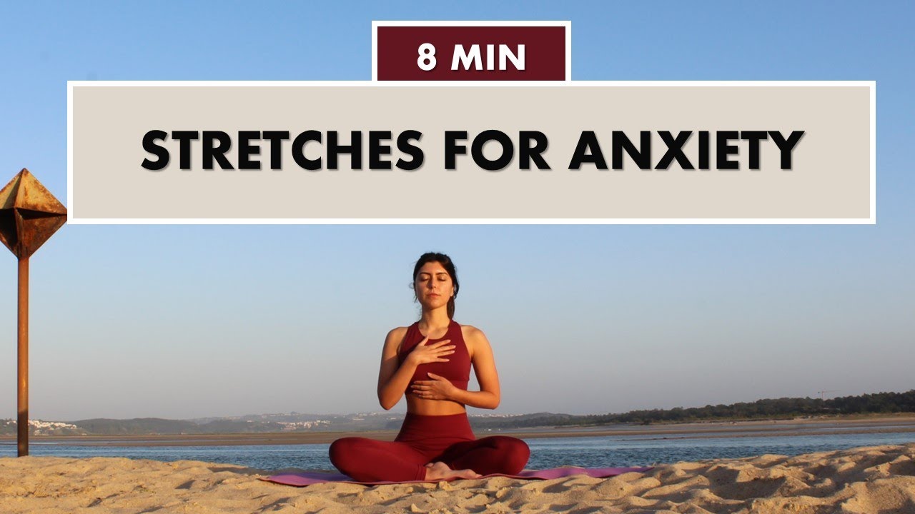 Stretches for Anxiety & Stress Relief | Neck & Shoulders Tension - YouTube