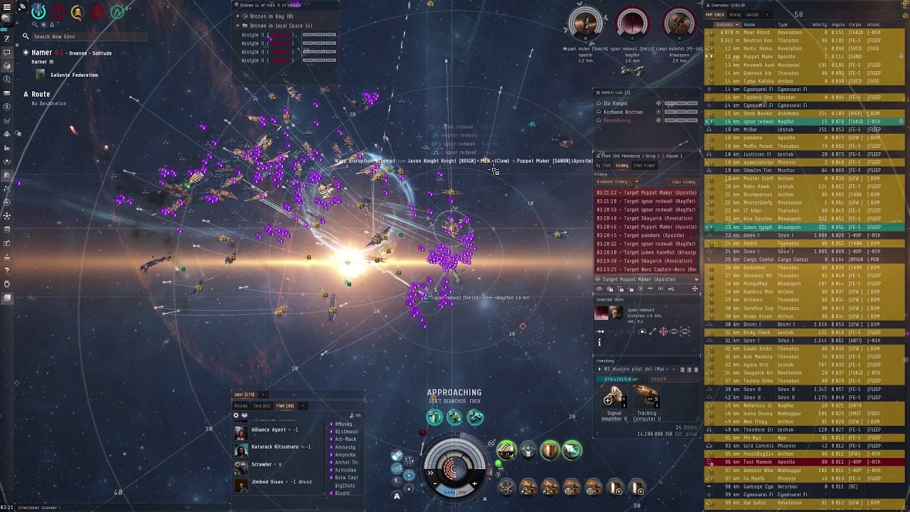 BL dreads and muninns vs Iron Armada and Intergalactic Space Hobos ...