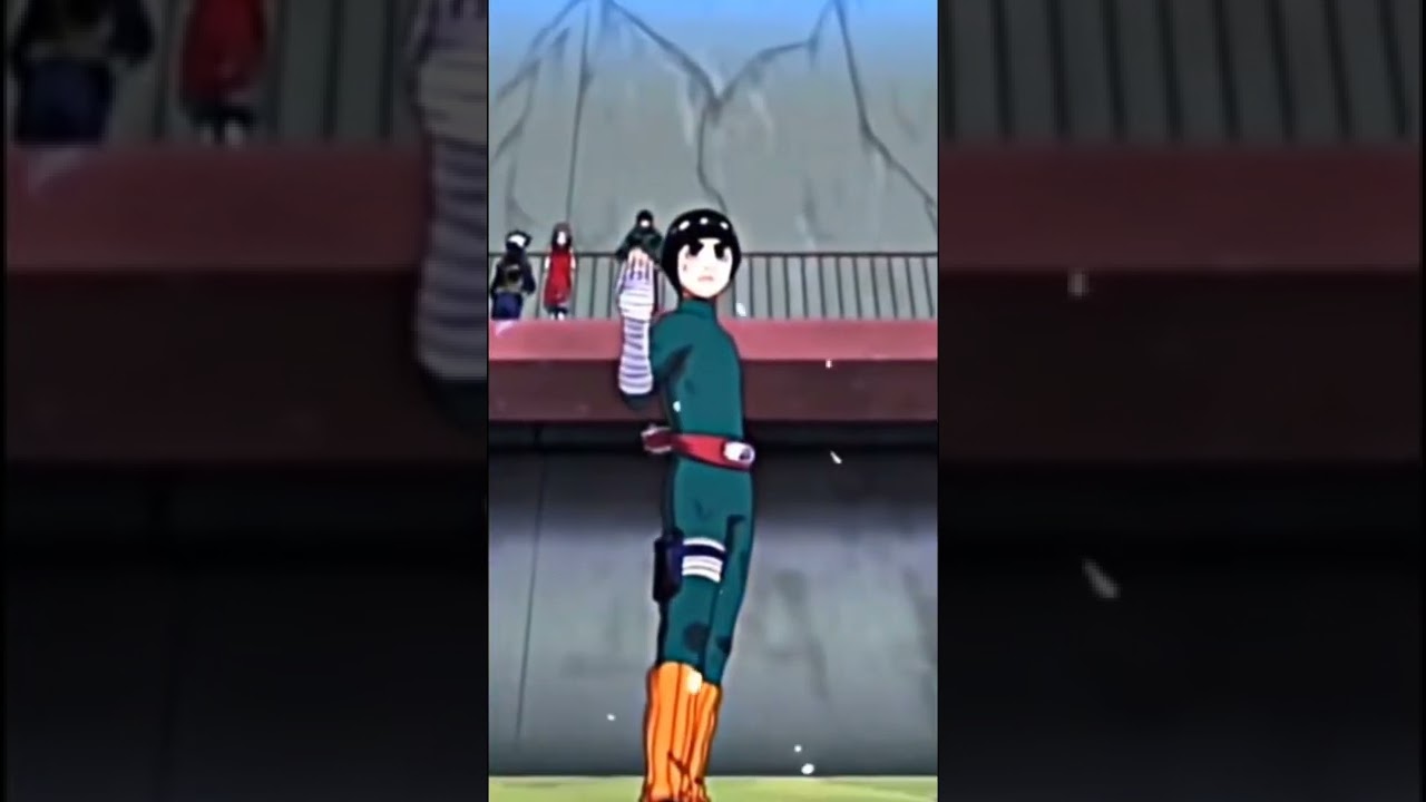 Anime naruto rock lee ufc mma boxing fight - YouTube