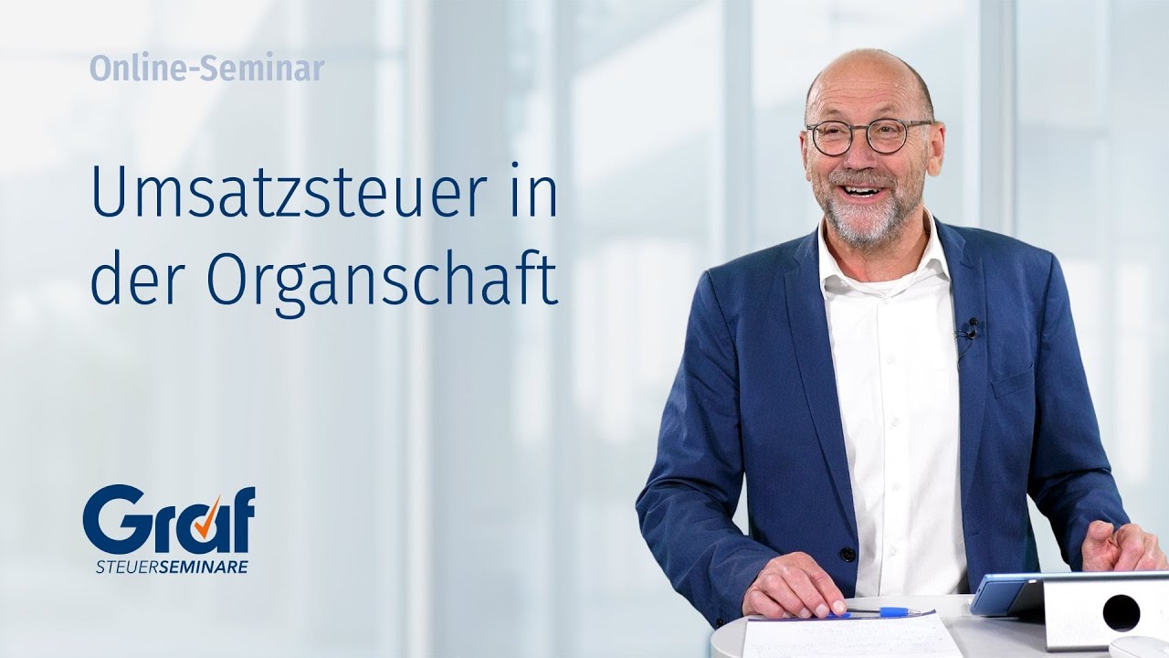 Umsatzsteuerliche Organschaft | Vorschau - YouTube