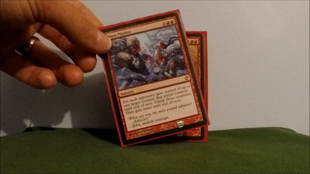 Table Top EDH!!! Mono Red Heartless Hidetsugu Commander - YouTube