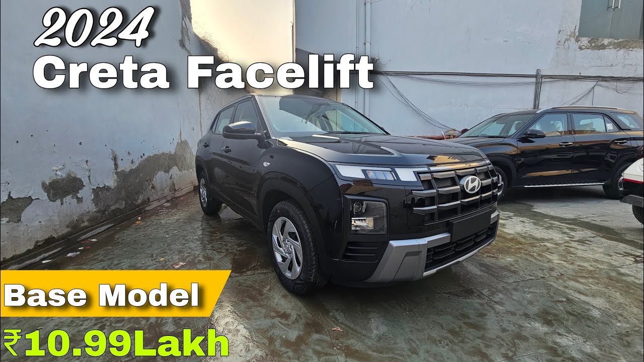 Hyundai creta facelift 2024 | creta base model 2024 | Creta E Petrol ...