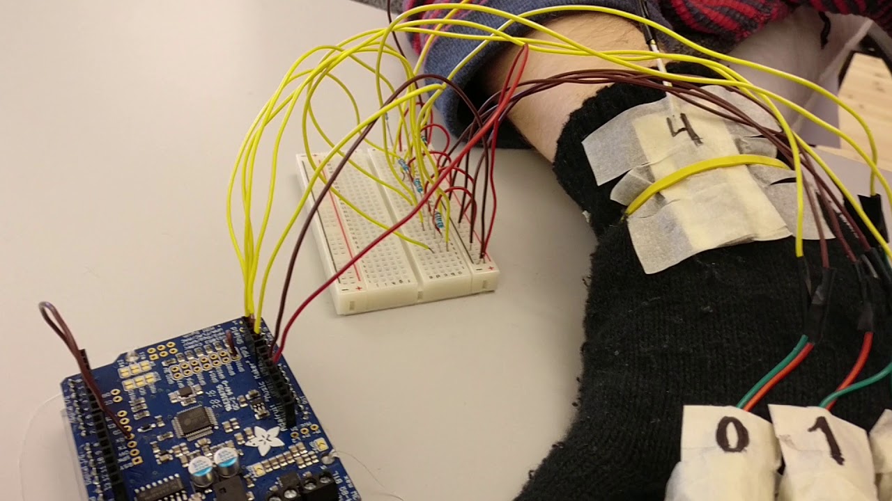 Flex Sensor Synth Glove - YouTube