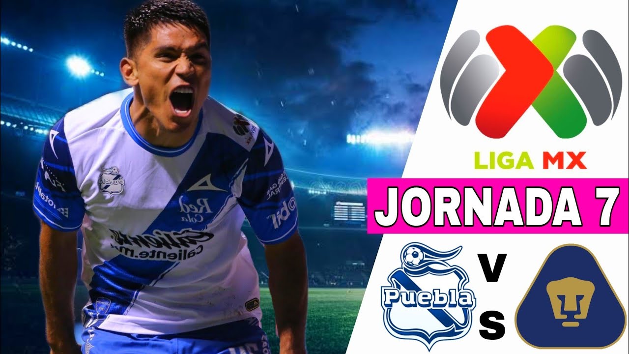 Puebla VS Pumas UNAM en vivo | Liga MX | apertura 2022 | Jornada 7 ...
