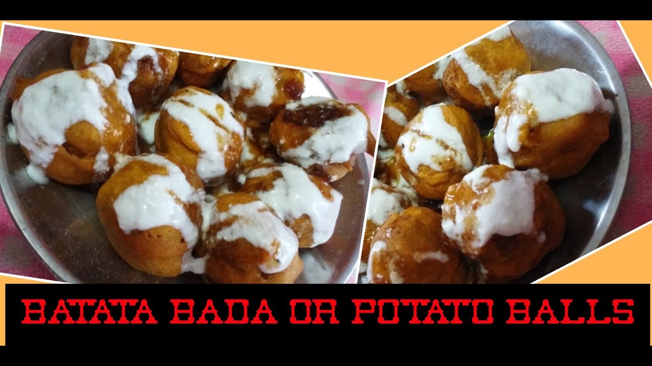 Batata bada/vada or potato balls recipe || COOK WITH FATMA - YouTube