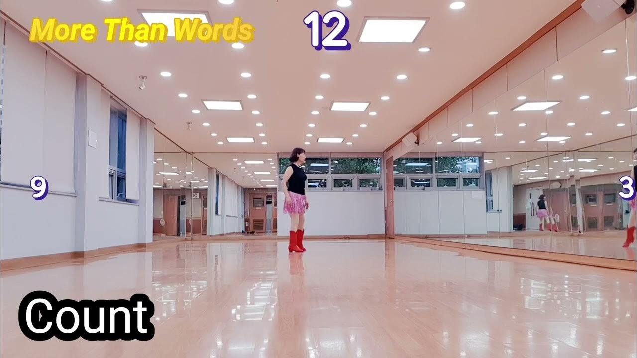 초중급 스텝설명More Than Words Count:32 Wall:4 Level:Improver - YouTube