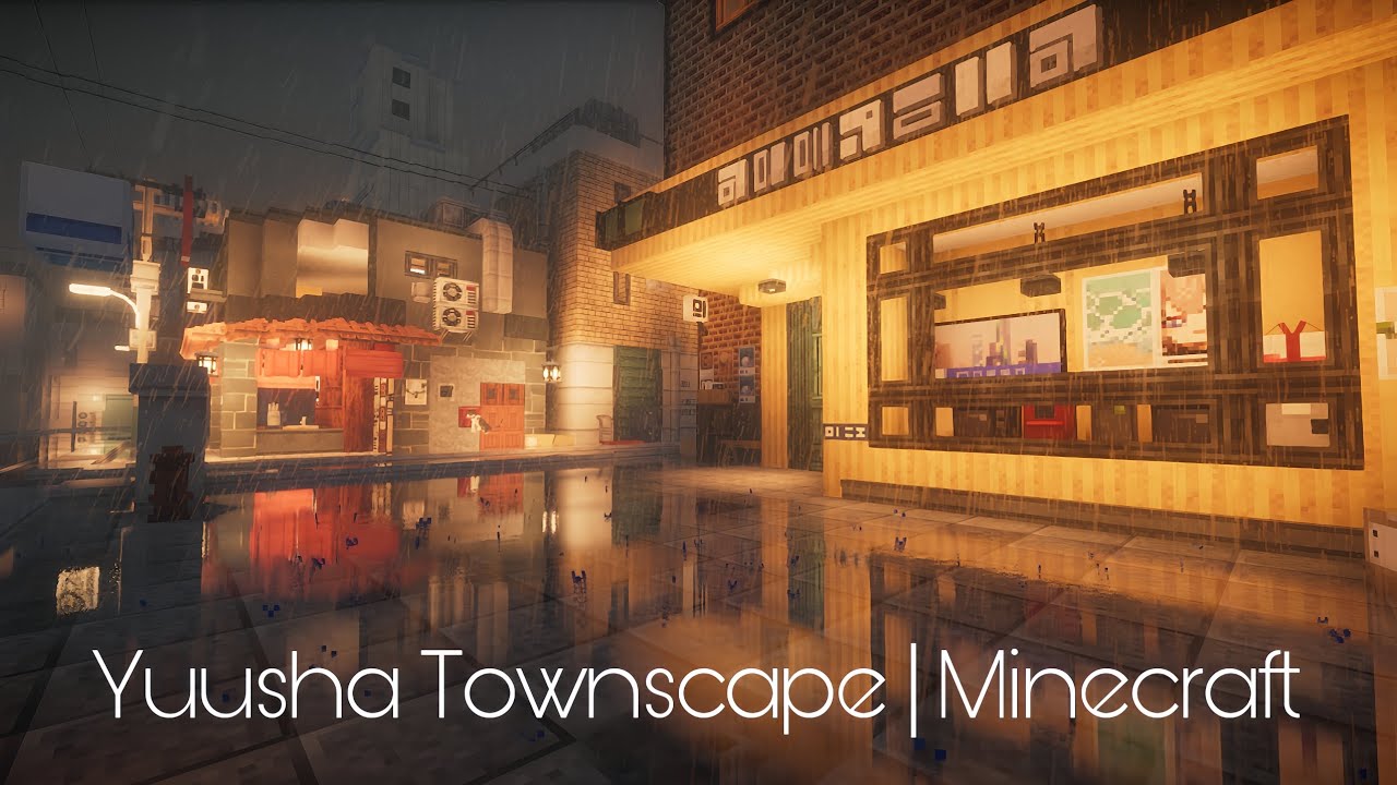 Minecraft Japanese City | Yuusha Townscape - YouTube