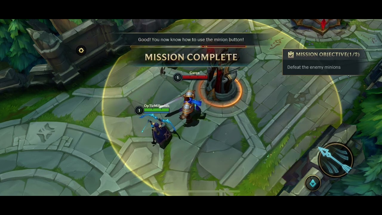 Wild Rift - Tutorial - Minion and Turret Buttons - YouTube