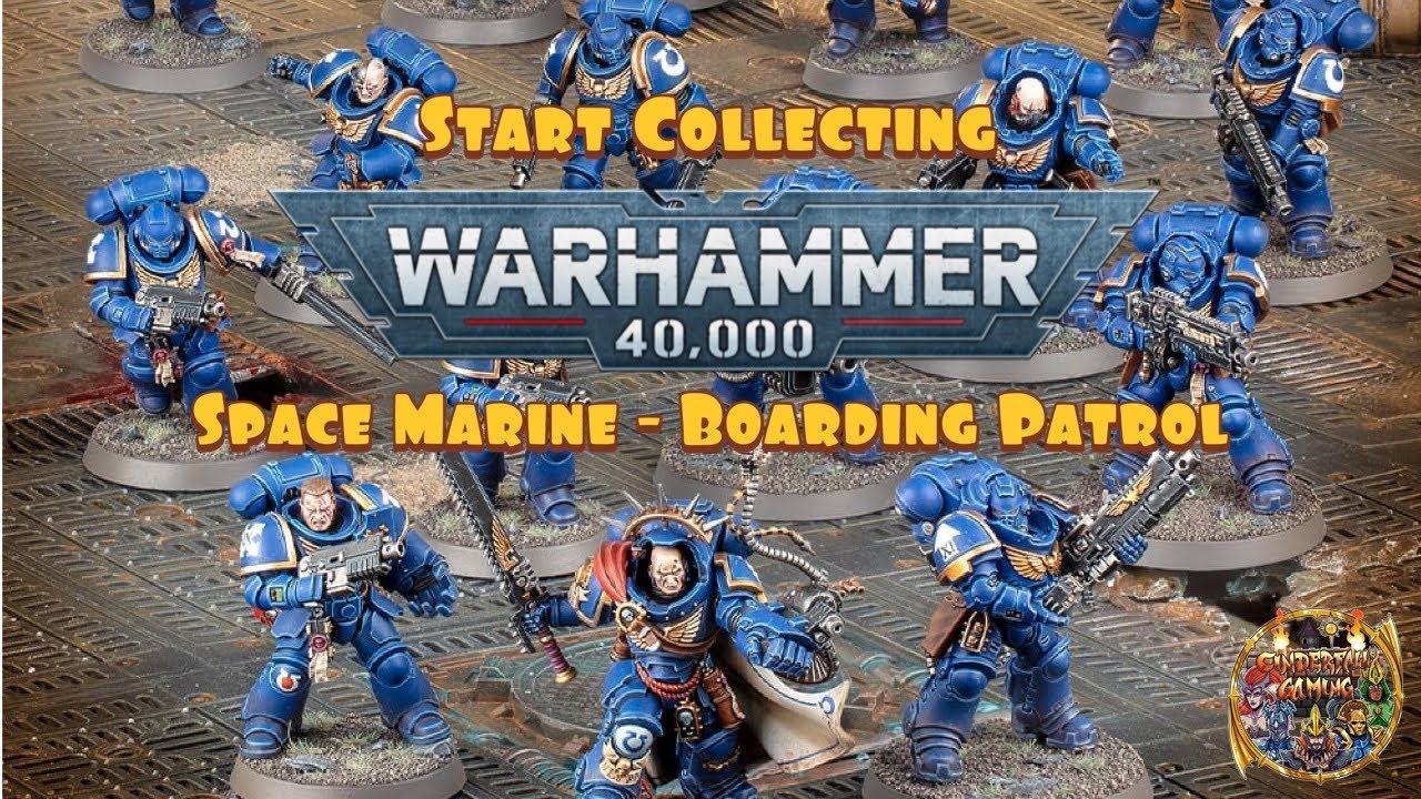 Start Collecting Warhammer 40,000: Space Marine Boarding Patrol - YouTube